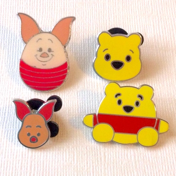 Disney | Jewelry | Winnie The Pooh Disney Pins | Poshmark